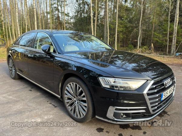 Melns Audi A8 2018 Tallina, ar dzinēja tilpumu 3.00 L un nobraukumu 134 tūkst. km par 36900 €, foto 2 vietnē AUTOMOTO.COM.LV