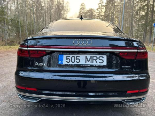 Melns Audi A8 2018 Tallina, ar dzinēja tilpumu 3.00 L un nobraukumu 134 tūkst. km par 36900 €, foto 4 vietnē AUTOMOTO.COM.LV