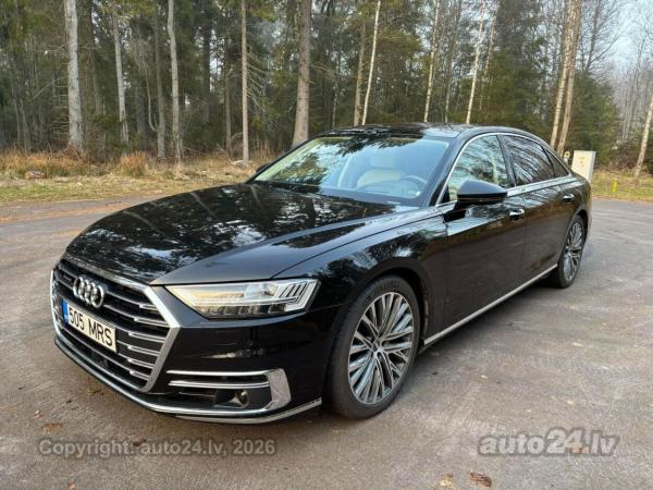 Melns Audi A8 2018 Tallina, ar dzinēja tilpumu 3.00 L un nobraukumu 134 tūkst. km par 36900 €, foto 5 vietnē AUTOMOTO.COM.LV