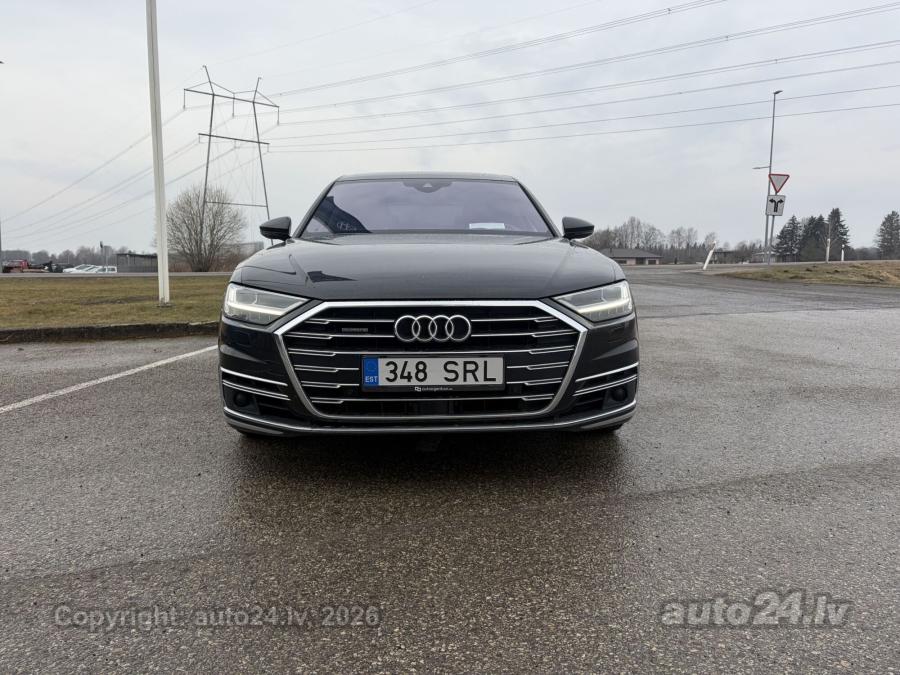 Black Audi A8 2018 in Viljandi, with an engine capacity of 3.00 L and mileage of 163 thousand km for 34900 €, photo 15 on AUTOMOTO.COM.LV