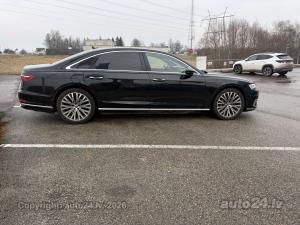 Black Audi A8 2018 in Viljandi, with an engine capacity of 3.00 L and mileage of 163 thousand km for 34900 €, photo 17 on AUTOMOTO.COM.LV