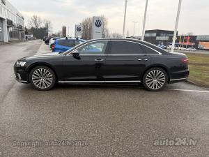 Black Audi A8 2018 in Viljandi, with an engine capacity of 3.00 L and mileage of 163 thousand km for 34900 €, photo 18 on AUTOMOTO.COM.LV