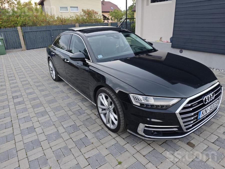 Melns Audi A8 2018 Rīga, ar dzinēja tilpumu 3.00 L un nobraukumu 150 tūkst. km par 38500 €, foto 4 vietnē AUTOMOTO.COM.LV
