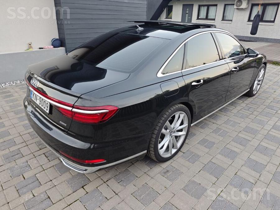 Melns Audi A8 2018 Rīga, ar dzinēja tilpumu 3.00 L un nobraukumu 150 tūkst. km par 38500 €, foto 6 vietnē AUTOMOTO.COM.LV