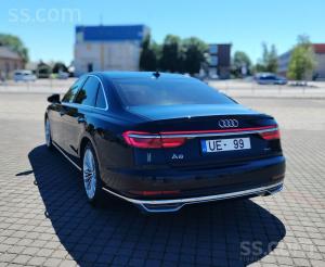 Melns Audi A8 2018 Ventspils, ar dzinēja tilpumu 3.00 L un nobraukumu 269 tūkst. km par 27900 €, foto 4 vietnē AUTOMOTO.COM.LV