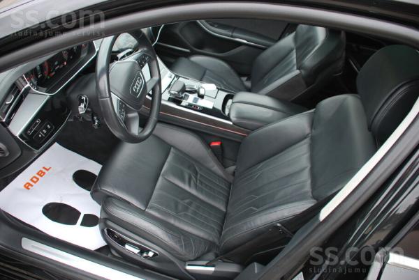 Black Audi A8 2018 in Ventspils, with an engine capacity of 3.00 L and mileage of 269 thousand km for 27900 €, photo 5 on AUTOMOTO.COM.LV