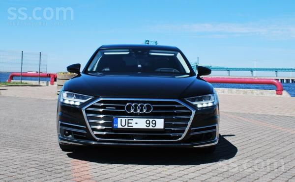 Black Audi A8 2018 in Ventspils, with an engine capacity of 3.00 L and mileage of 269 thousand km for 27900 €, photo 7 on AUTOMOTO.COM.LV