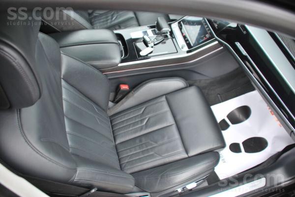 Black Audi A8 2018 in Ventspils, with an engine capacity of 3.00 L and mileage of 269 thousand km for 27900 €, photo 8 on AUTOMOTO.COM.LV
