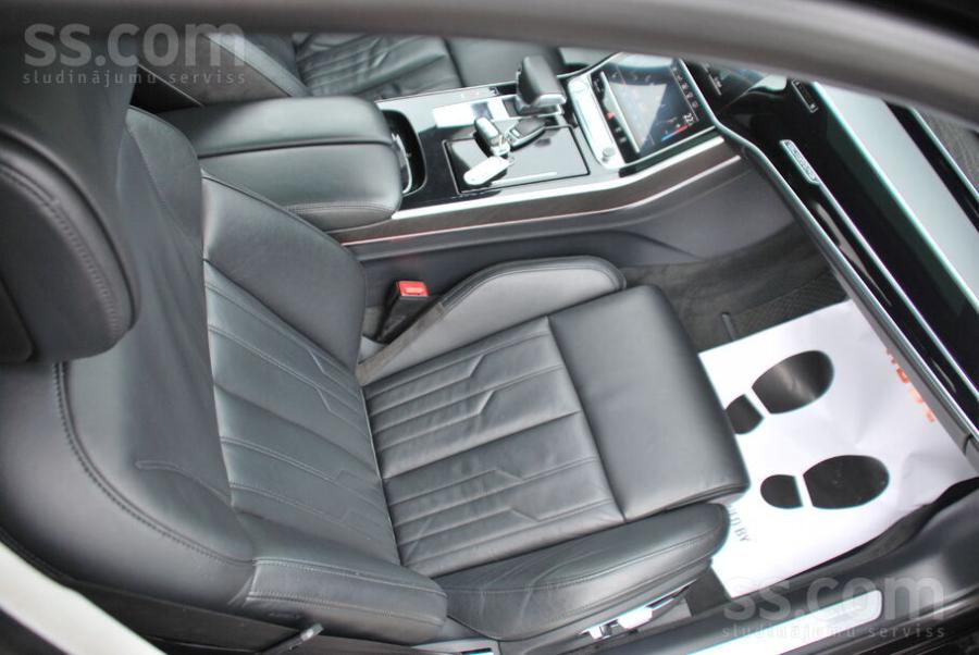 Melns Audi A8 2018 Ventspils, ar dzinēja tilpumu 3.00 L un nobraukumu 269 tūkst. km par 27900 €, foto 9 vietnē AUTOMOTO.COM.LV
