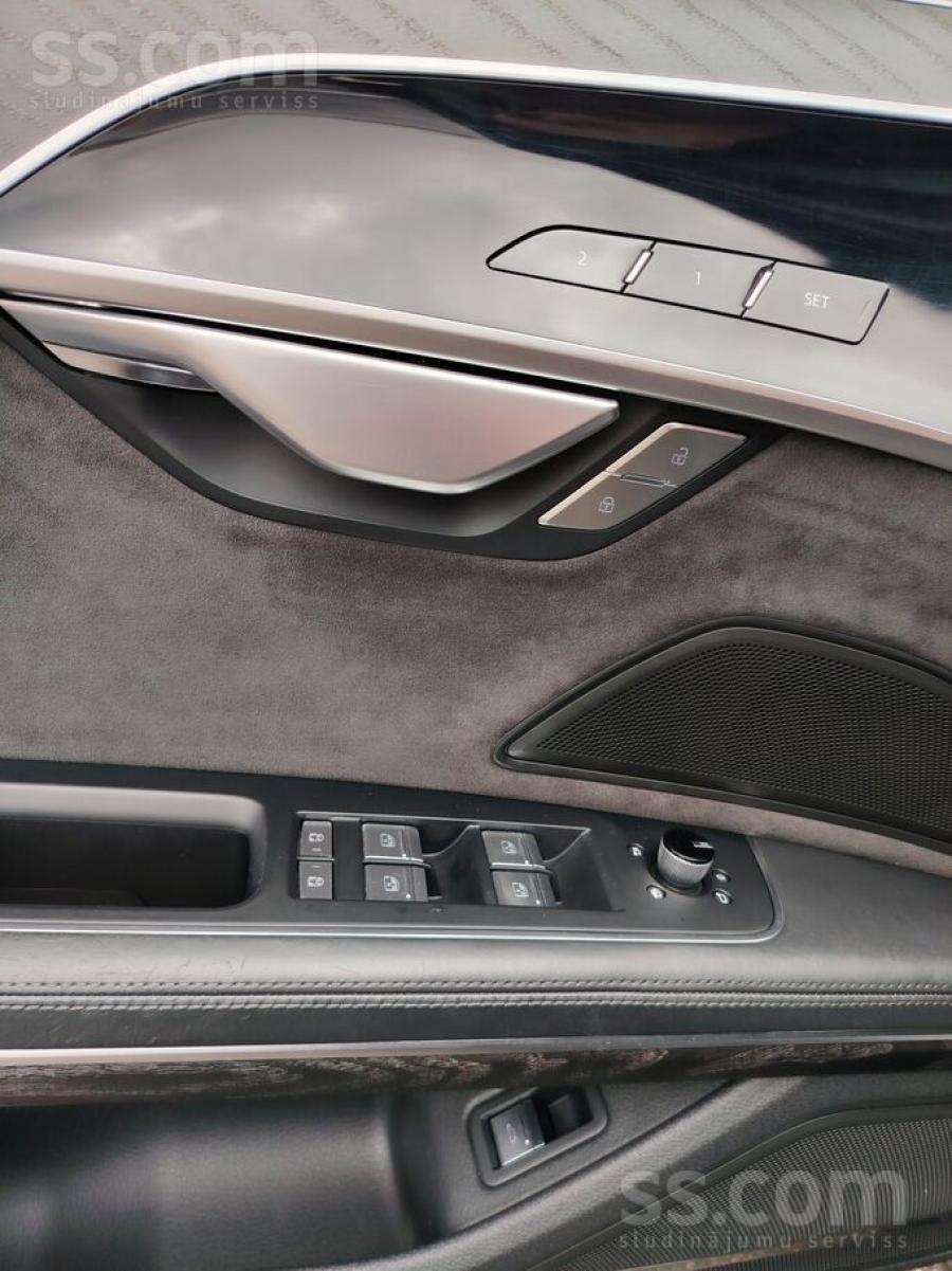 Melns Audi A8 2018 Ventspils, ar dzinēja tilpumu 3.00 L un nobraukumu 269 tūkst. km par 27900 €, foto 10 vietnē AUTOMOTO.COM.LV