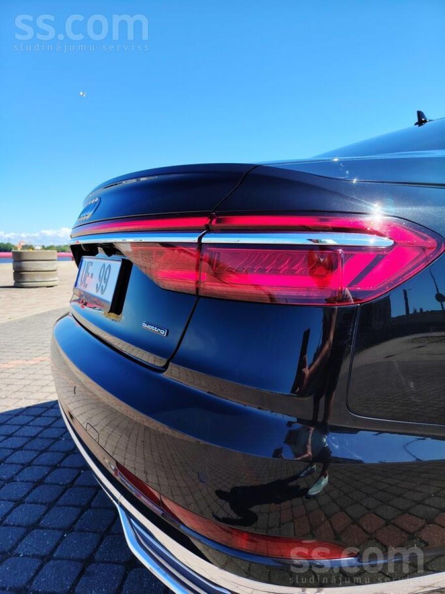 Melns Audi A8 2018 Ventspils, ar dzinēja tilpumu 3.00 L un nobraukumu 269 tūkst. km par 27900 €, foto 11 vietnē AUTOMOTO.COM.LV