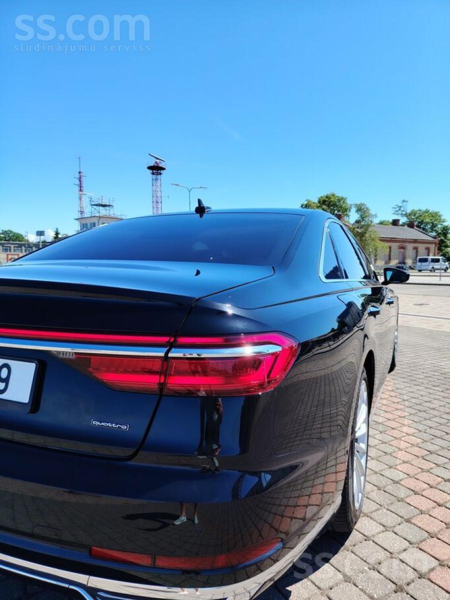 Melns Audi A8 2018 Ventspils, ar dzinēja tilpumu 3.00 L un nobraukumu 269 tūkst. km par 27900 €, foto 17 vietnē AUTOMOTO.COM.LV