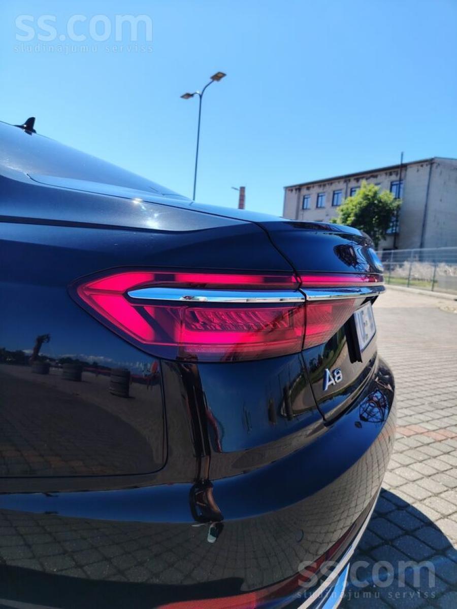 Melns Audi A8 2018 Ventspils, ar dzinēja tilpumu 3.00 L un nobraukumu 269 tūkst. km par 27900 €, foto 18 vietnē AUTOMOTO.COM.LV