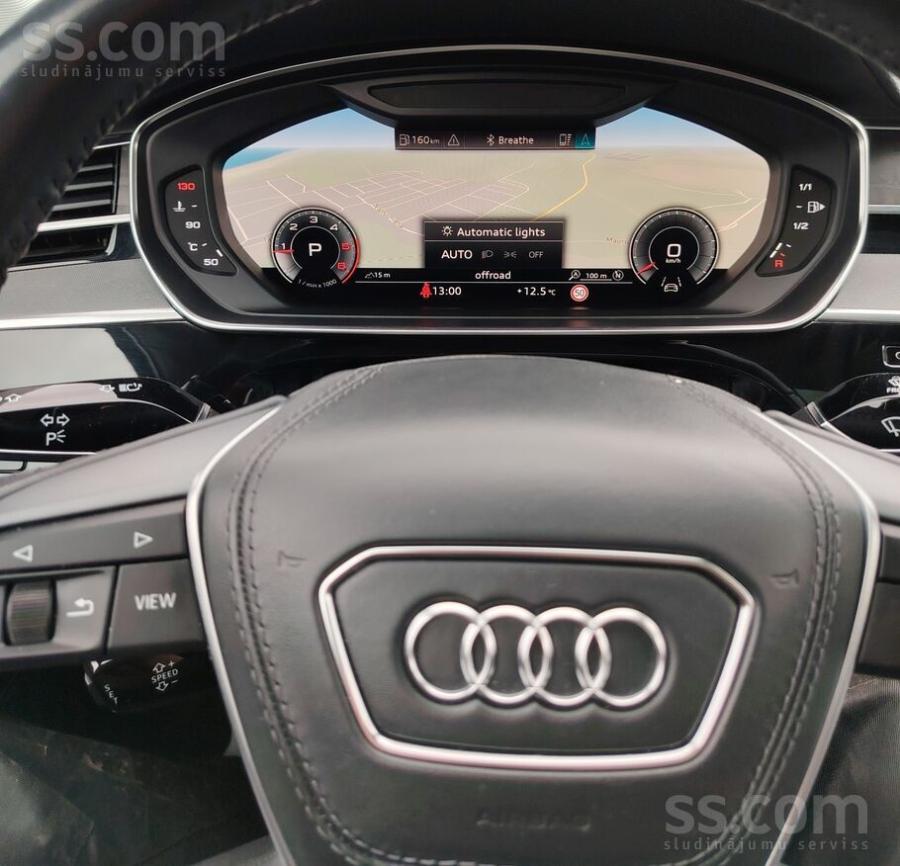 Melns Audi A8 2018 Ventspils, ar dzinēja tilpumu 3.00 L un nobraukumu 269 tūkst. km par 27900 €, foto 29 vietnē AUTOMOTO.COM.LV