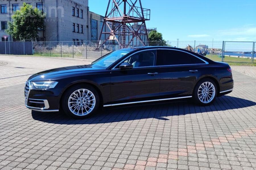 Melns Audi A8 2018 Ventspils, ar dzinēja tilpumu 3.00 L un nobraukumu 269 tūkst. km par 27900 €, foto 32 vietnē AUTOMOTO.COM.LV