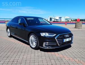 Melns Audi A8 2018 Ventspils, ar dzinēja tilpumu 3.00 L un nobraukumu 269 tūkst. km par 27900 €, foto 33 vietnē AUTOMOTO.COM.LV
