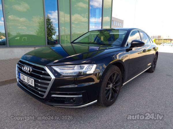 Melns Audi A8 2018 Tartu, ar dzinēja tilpumu 3.00 L un nobraukumu 222 tūkst. km par 28500 €, foto 1 vietnē AUTOMOTO.COM.LV