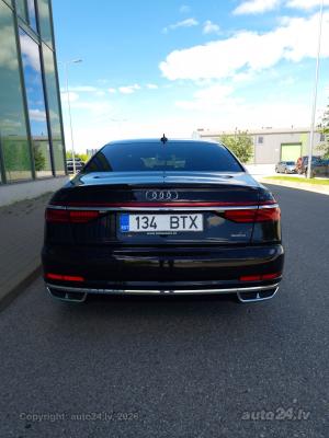 Melns Audi A8 2018 Tartu, ar dzinēja tilpumu 3.00 L un nobraukumu 222 tūkst. km par 28500 €, foto 7 vietnē AUTOMOTO.COM.LV