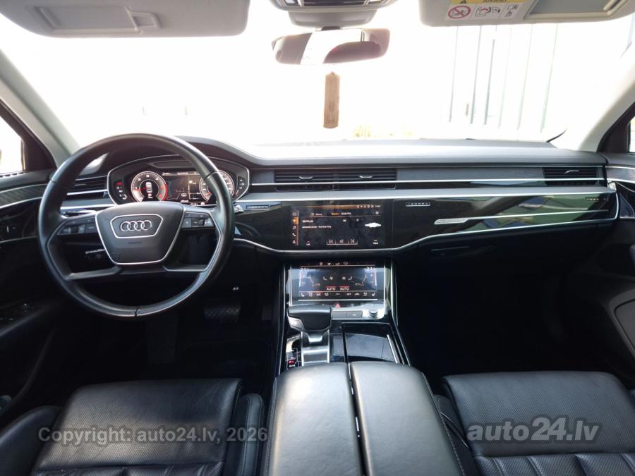Melns Audi A8 2018 Tartu, ar dzinēja tilpumu 3.00 L un nobraukumu 222 tūkst. km par 28500 €, foto 11 vietnē AUTOMOTO.COM.LV