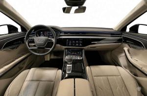 Black Audi A8 2018 in Kaunas, with an engine capacity of 3.00 L and mileage of 72 thousand km for 34800 €, photo 6 on AUTOMOTO.COM.LV