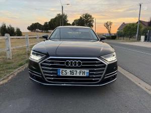 Black Audi A8 2018 in Taurage, with an engine capacity of 2.97 L and mileage of 182 thousand km for 34500 €, photo 8 on AUTOMOTO.COM.LV