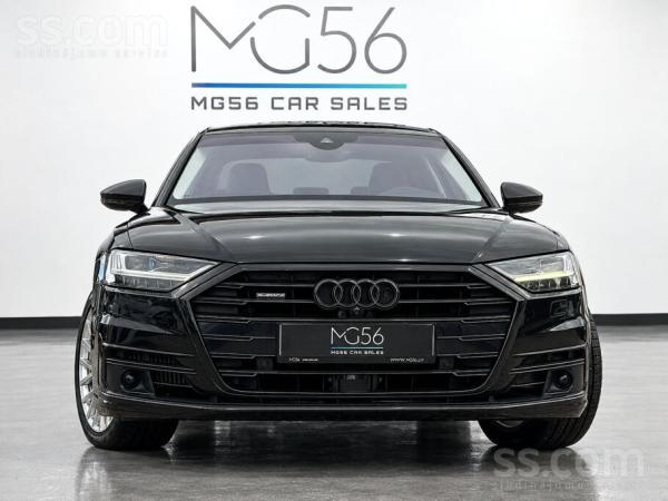Black Audi A8 2018 in Riga, with an engine capacity of 3.00 L and mileage of 225 thousand km for 31990 €, photo 4 on AUTOMOTO.COM.LV