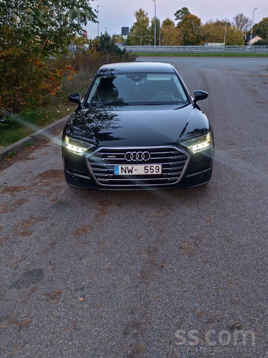 Melns Audi A8 2018 Rīga, ar dzinēja tilpumu 3.00 L un nobraukumu 220 tūkst. km par 31500 €, foto 4 vietnē AUTOMOTO.COM.LV
