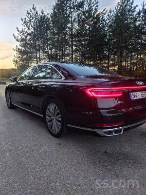 Melns Audi A8 2018 Rīga, ar dzinēja tilpumu 3.00 L un nobraukumu 220 tūkst. km par 31500 €, foto 6 vietnē AUTOMOTO.COM.LV