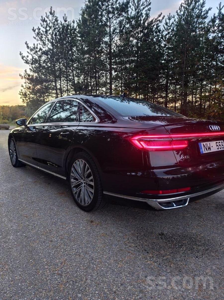 Melns Audi A8 2018 Rīga, ar dzinēja tilpumu 3.00 L un nobraukumu 220 tūkst. km par 31500 €, foto 6 vietnē AUTOMOTO.COM.LV