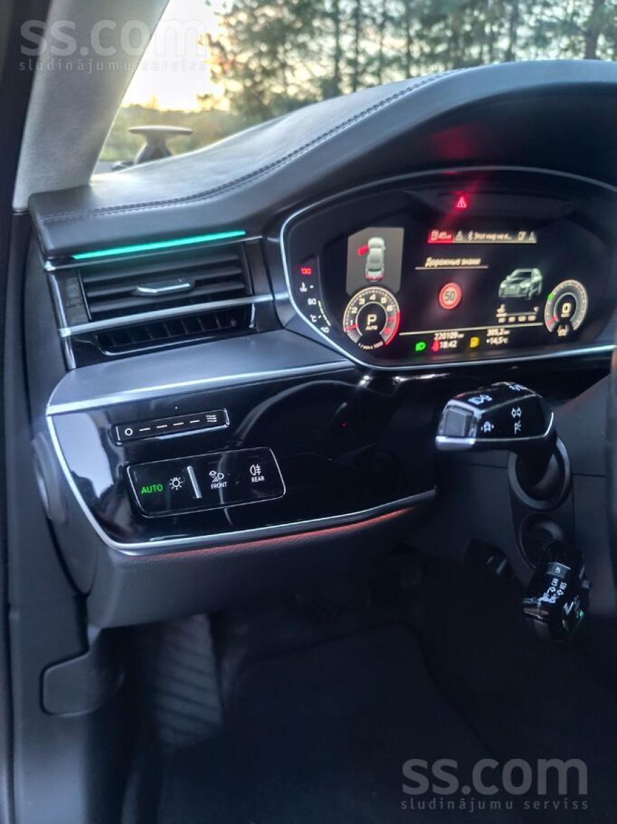 Melns Audi A8 2018 Rīga, ar dzinēja tilpumu 3.00 L un nobraukumu 220 tūkst. km par 31500 €, foto 12 vietnē AUTOMOTO.COM.LV
