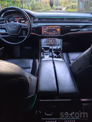 Melns Audi A8 2018 Rīga, ar dzinēja tilpumu 3.00 L un nobraukumu 220 tūkst. km par 31500 €, foto 13 vietnē AUTOMOTO.COM.LV
