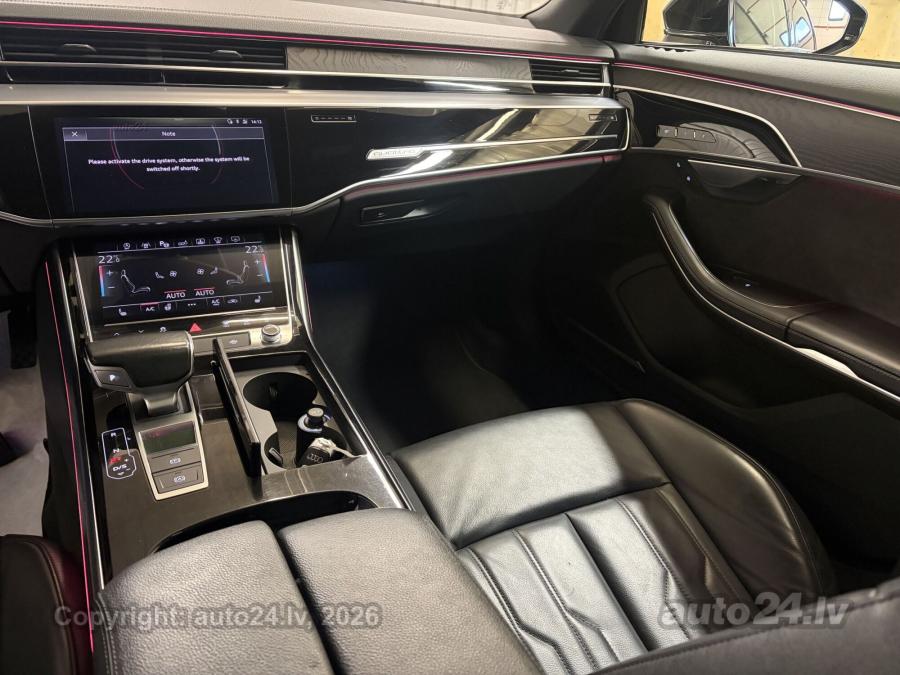 Черный Ауди А8 2018 в Вильянди, объемом двигателя 3.00 л и пробегом 165 тыс. км за 33500 €, фото 21 на AUTOMOTO.COM.LV