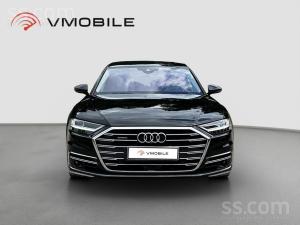 Black Audi A8 2019 in Riga, with an engine capacity of 3.00 L and mileage of 55 thousand km for 44290 €, photo 3 on AUTOMOTO.COM.LV