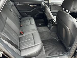 Black Audi A8 2019 in Riga, with an engine capacity of 3.00 L and mileage of 55 thousand km for 44290 €, photo 15 on AUTOMOTO.COM.LV