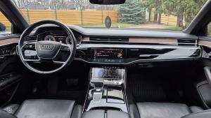 Black Audi A8 2019 in Klaipeda, with an engine capacity of 3.00 L and mileage of 152 thousand km for 29999 €, photo 21 on AUTOMOTO.COM.LV