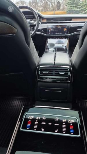 Black Audi A8 2019 in Klaipeda, with an engine capacity of 3.00 L and mileage of 152 thousand km for 29999 €, photo 30 on AUTOMOTO.COM.LV