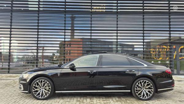 Melns Audi A8 2019 Klaipėda, ar dzinēja tilpumu 3.00 L un nobraukumu 152 tūkst. km par 29499 €, foto 5 vietnē AUTOMOTO.COM.LV