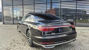 Melns Audi A8 2019 Klaipėda, ar dzinēja tilpumu 3.00 L un nobraukumu 152 tūkst. km par 29500 €, foto 2 vietnē AUTOMOTO.COM.LV