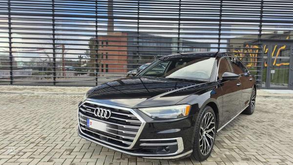 Black Audi A8 2019 in Klaipeda, with an engine capacity of 3.00 L and mileage of 152 thousand km for 29500 €, photo 8 on AUTOMOTO.COM.LV