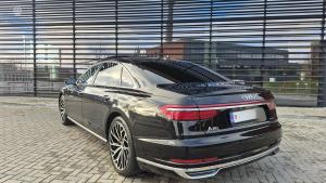 Melns Audi A8 2019 Klaipėda, ar dzinēja tilpumu 3.00 L un nobraukumu 152 tūkst. km par 29500 €, foto 9 vietnē AUTOMOTO.COM.LV