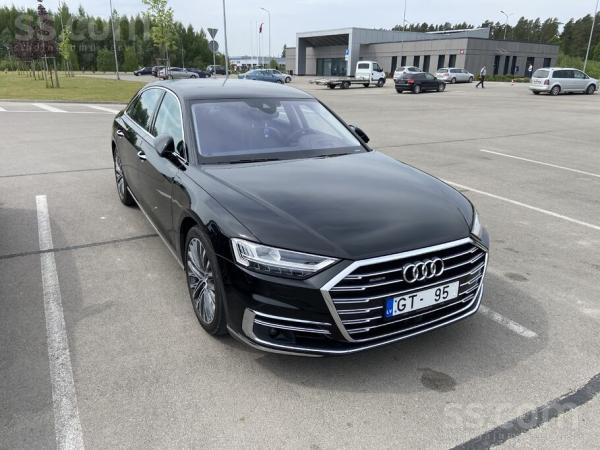 Черный Ауди А8 2019 в Елгава, объемом двигателя 3.00 л и пробегом 56 тыс. км за 45000 €, фото 5 на AUTOMOTO.COM.LV