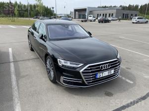 Melns Audi A8 2019 Jelgava, ar dzinēja tilpumu 3.00 L un nobraukumu 56 tūkst. km par 45000 €, foto 6 vietnē AUTOMOTO.COM.LV