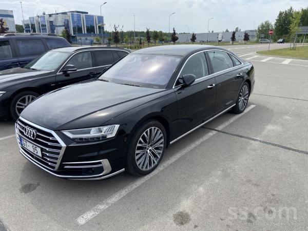 Черный Ауди А8 2019 в Елгава, объемом двигателя 3.00 л и пробегом 56 тыс. км за 45000 €, фото 6 на AUTOMOTO.COM.LV