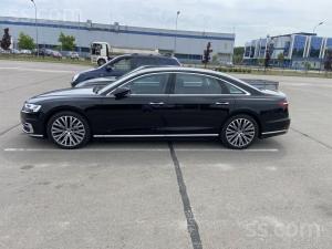 Melns Audi A8 2019 Jelgava, ar dzinēja tilpumu 3.00 L un nobraukumu 56 tūkst. km par 45000 €, foto 8 vietnē AUTOMOTO.COM.LV
