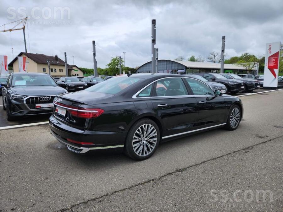 Melns Audi A8 2019 Jelgava, ar dzinēja tilpumu 3.00 L un nobraukumu 56 tūkst. km par 45000 €, foto 12 vietnē AUTOMOTO.COM.LV