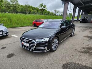 Melns Audi A8 2019 Jelgava, ar dzinēja tilpumu 3.00 L un nobraukumu 56 tūkst. km par 45000 €, foto 13 vietnē AUTOMOTO.COM.LV