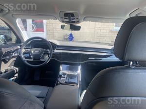 Melns Audi A8 2019 Jelgava, ar dzinēja tilpumu 3.00 L un nobraukumu 56 tūkst. km par 45000 €, foto 14 vietnē AUTOMOTO.COM.LV