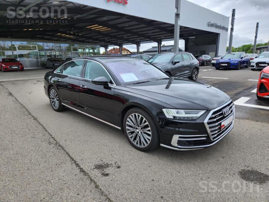Melns Audi A8 2019 Jelgava, ar dzinēja tilpumu 3.00 L un nobraukumu 56 tūkst. km par 45000 €, foto 15 vietnē AUTOMOTO.COM.LV