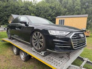 Melns Audi A8 2019 Šalčininkai, ar dzinēja tilpumu 2.97 L un nobraukumu 122 tūkst. km par 25999 €, foto  vietnē AUTOMOTO.COM.LV