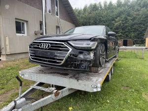 Melns Audi A8 2019 Šalčininkai, ar dzinēja tilpumu 2.97 L un nobraukumu 122 tūkst. km par 25999 €, foto 4 vietnē AUTOMOTO.COM.LV